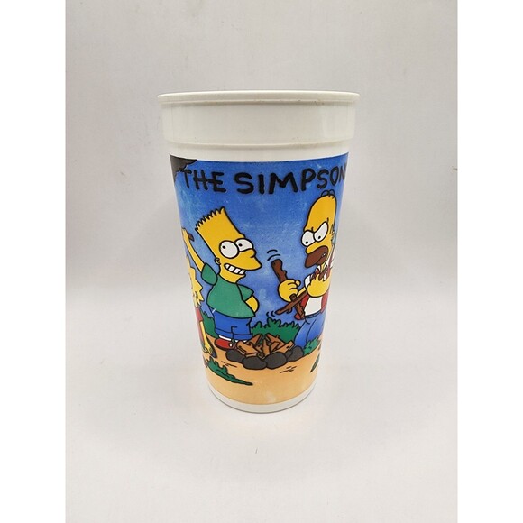 Kitchen | Vintage The Simpsons Burger King Plastic Cup Matt Groening ...
